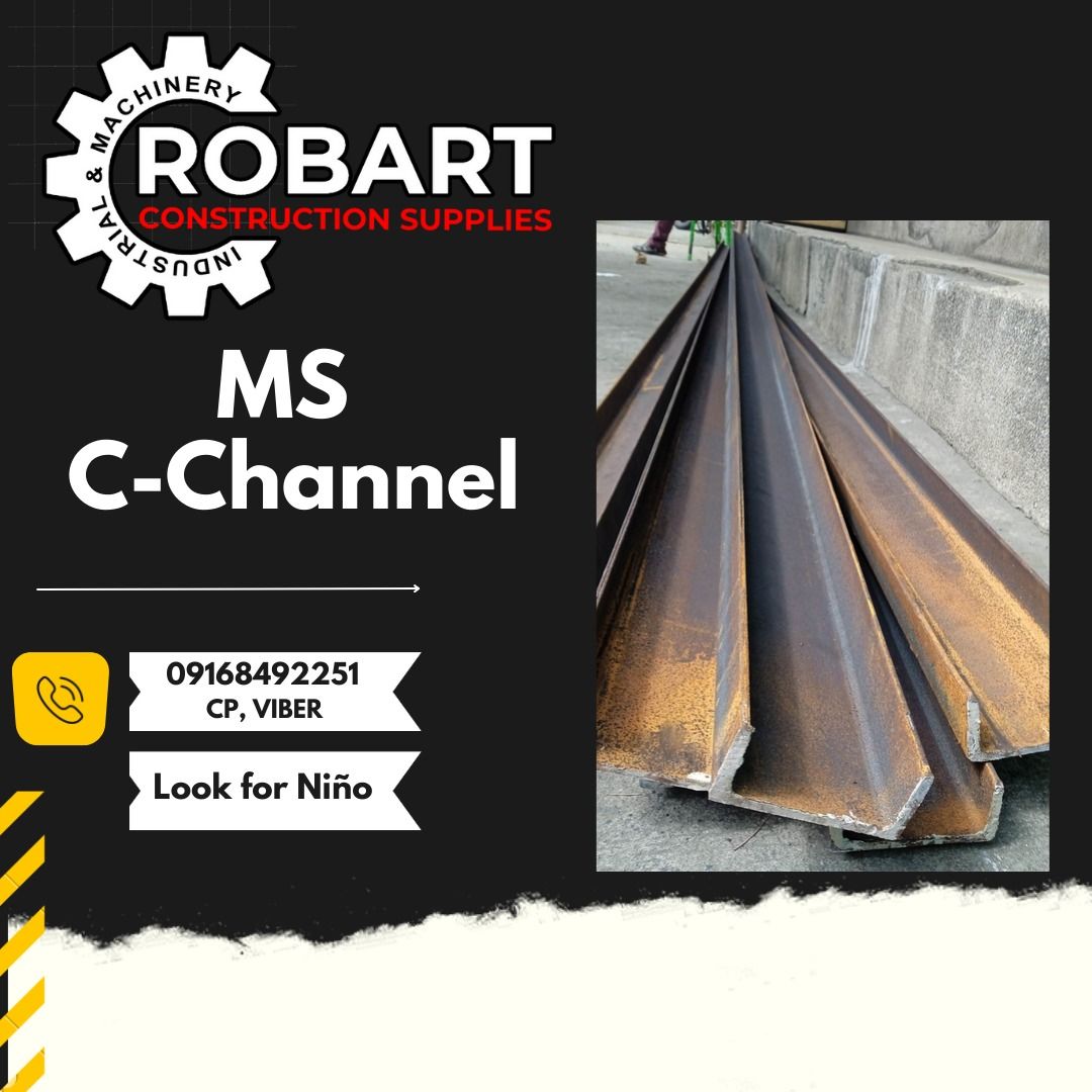 MS C-Channel, Commercial & Industrial, Construction Tools & Equipment ...
