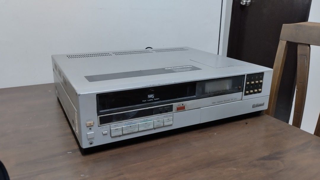 NATIONAL VHS TAPE PLAYER- Video Cassette Recorder, TV & Home Appliances, TV & Entertainment ...