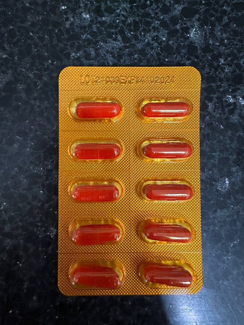 Neuromethyn capsule (Mecobalamin 500ug), Health & Nutrition, Health ...