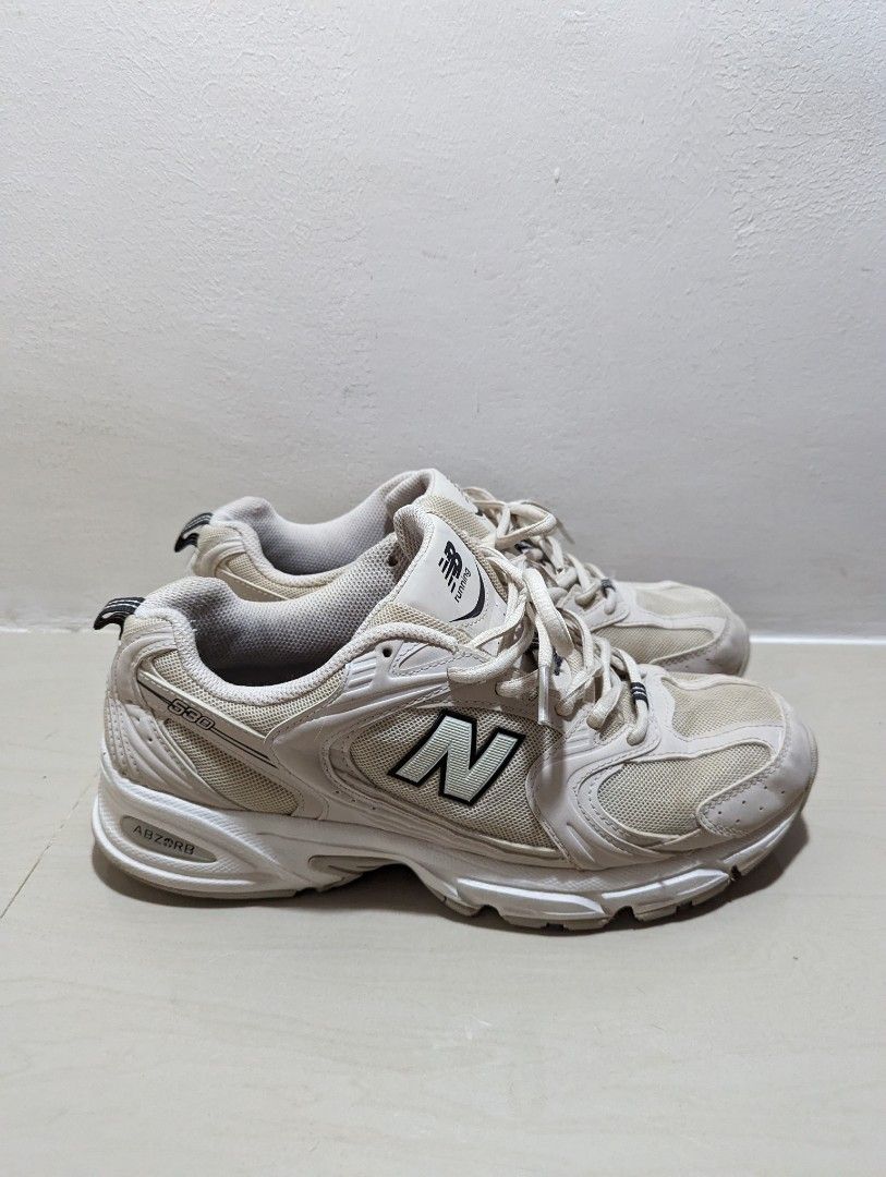 New balance 530 beige, Men's Fashion, Footwear, Sneakers on Carousell