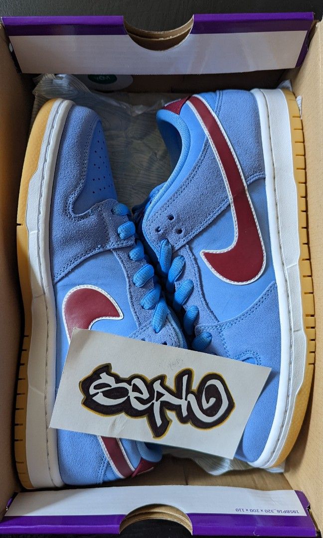 Nike SB dunk low Philly / Philadelphia (Bubblegum pack), Luxury ...
