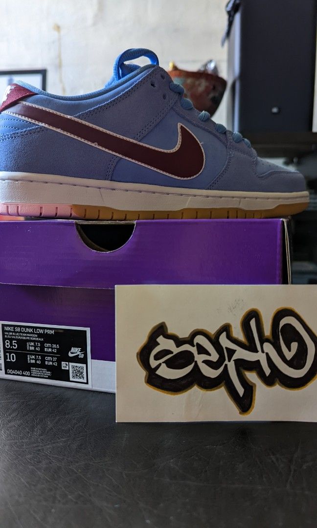 Nike SB dunk low Philly / Philadelphia (Bubblegum pack), Luxury ...