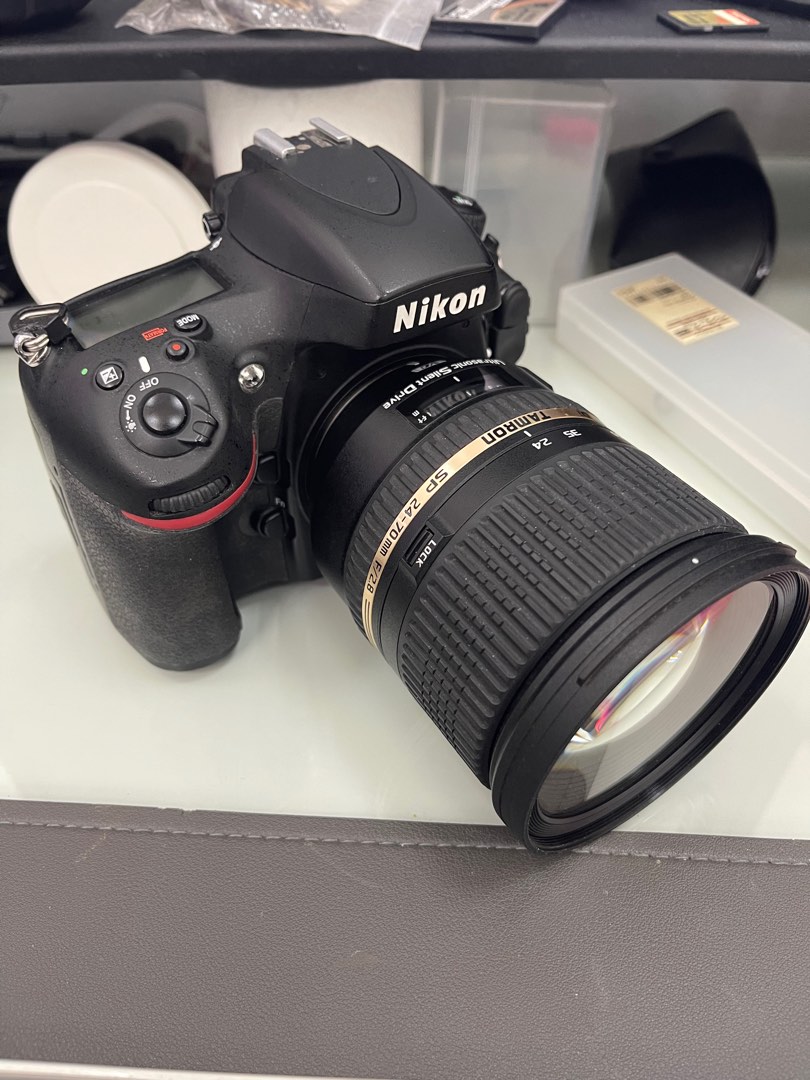 Nikon d800 tamron 24-70mm, Photography, Cameras on Carousell