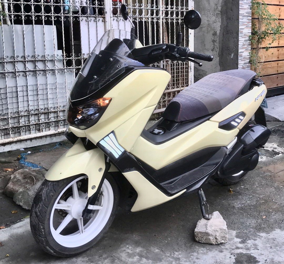Nmax Abs 2019 cream (color indicated), Motorbikes, Motorbikes for Sale ...