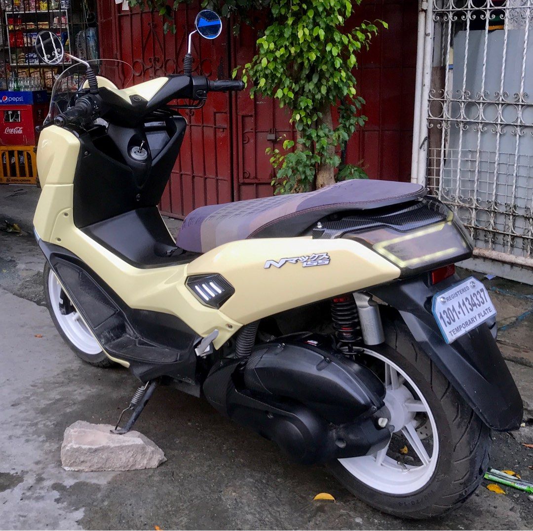 Nmax Abs 2019 cream (color indicated), Motorbikes, Motorbikes for Sale ...