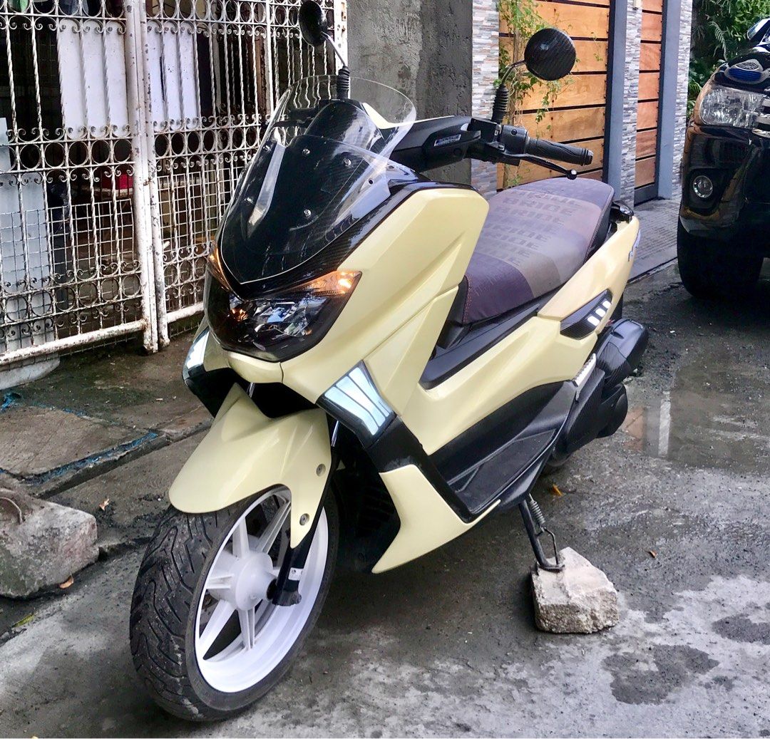 Nmax Abs 2019 cream (color indicated), Motorbikes, Motorbikes for Sale ...