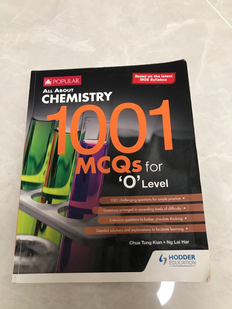 O Level 1001 MCQs Practice Chemistry Biology Physics, Hobbies & Toys ...