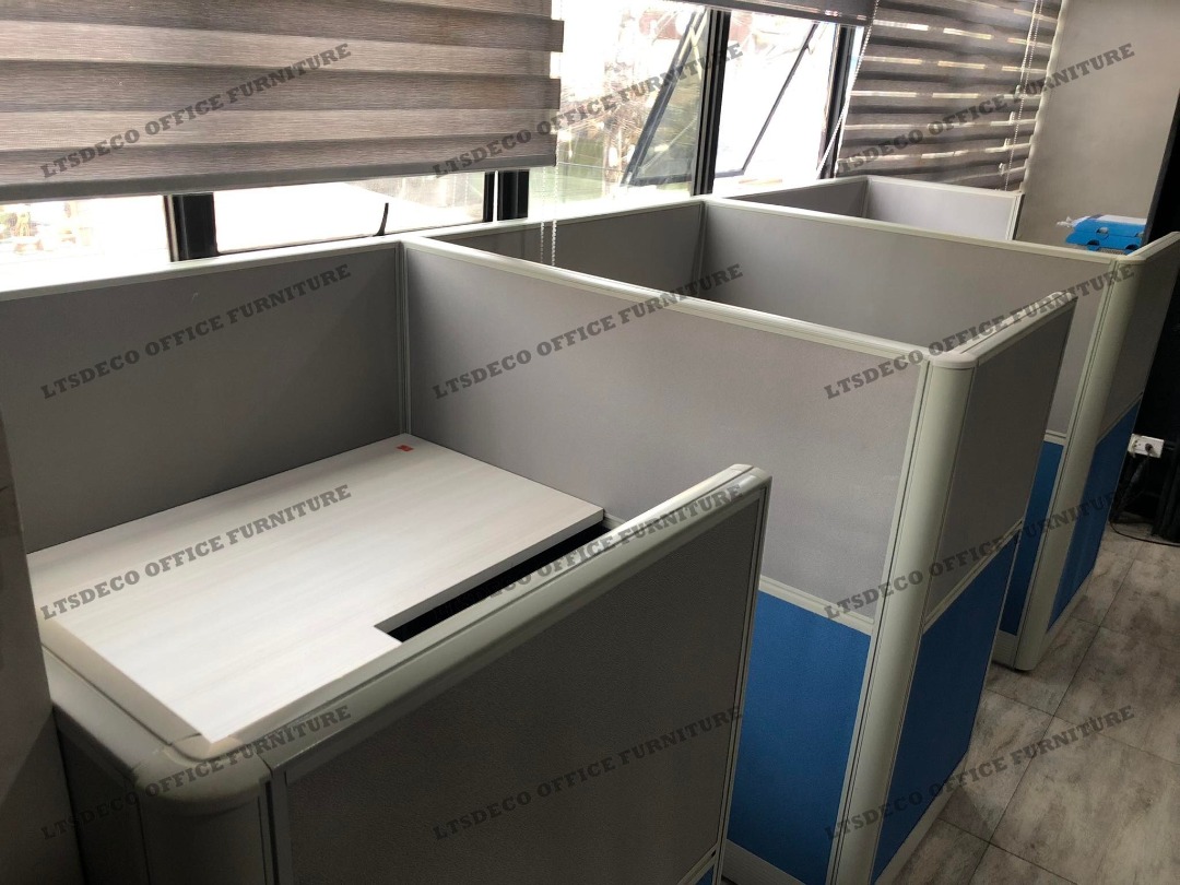 office partition full fabric workstation table furniture, Furniture ...