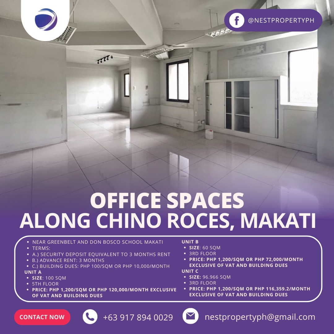 Office Spaces along Chino Roces, Makati - For LEASE, Property, Rentals ...