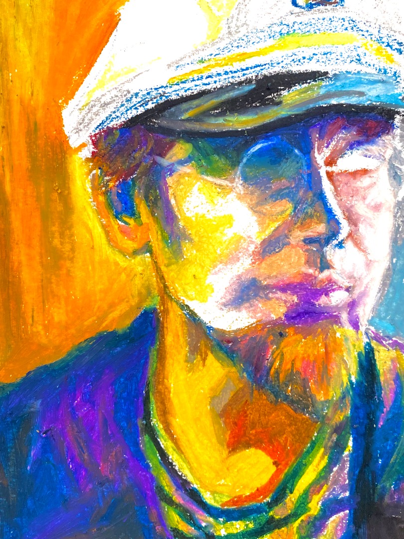 Oil Pastel Portrait Commissions (Color, B&W), Hobbies & Toys ...