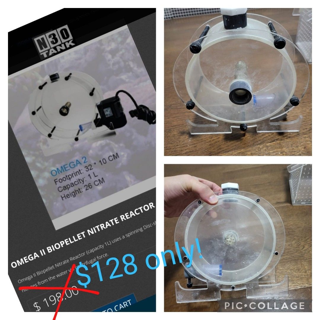 OMEGA Il BIOPELLET NITRATE REACTOR, Pet Supplies, Homes & Other Pet ...