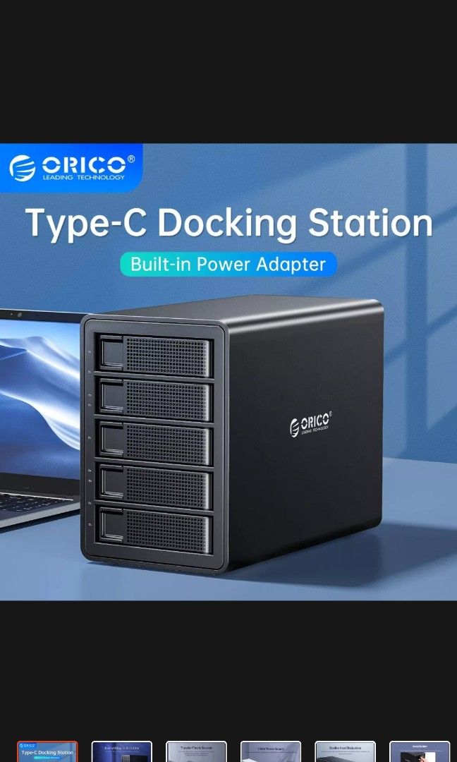 Orico 5bay external DAS system / hardrive enclosure / 3.5 inch ...