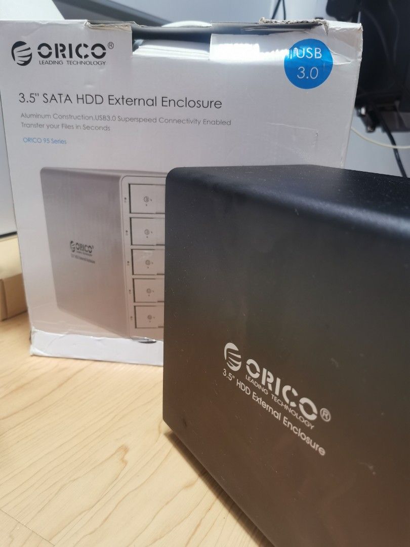 Orico 5bay external DAS system / hardrive enclosure / 3.5 inch ...