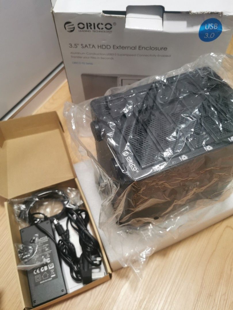 Orico 5bay external DAS system / hardrive enclosure / 3.5 inch ...