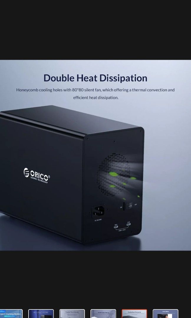 Orico 5bay external DAS system / hardrive enclosure / 3.5 inch ...