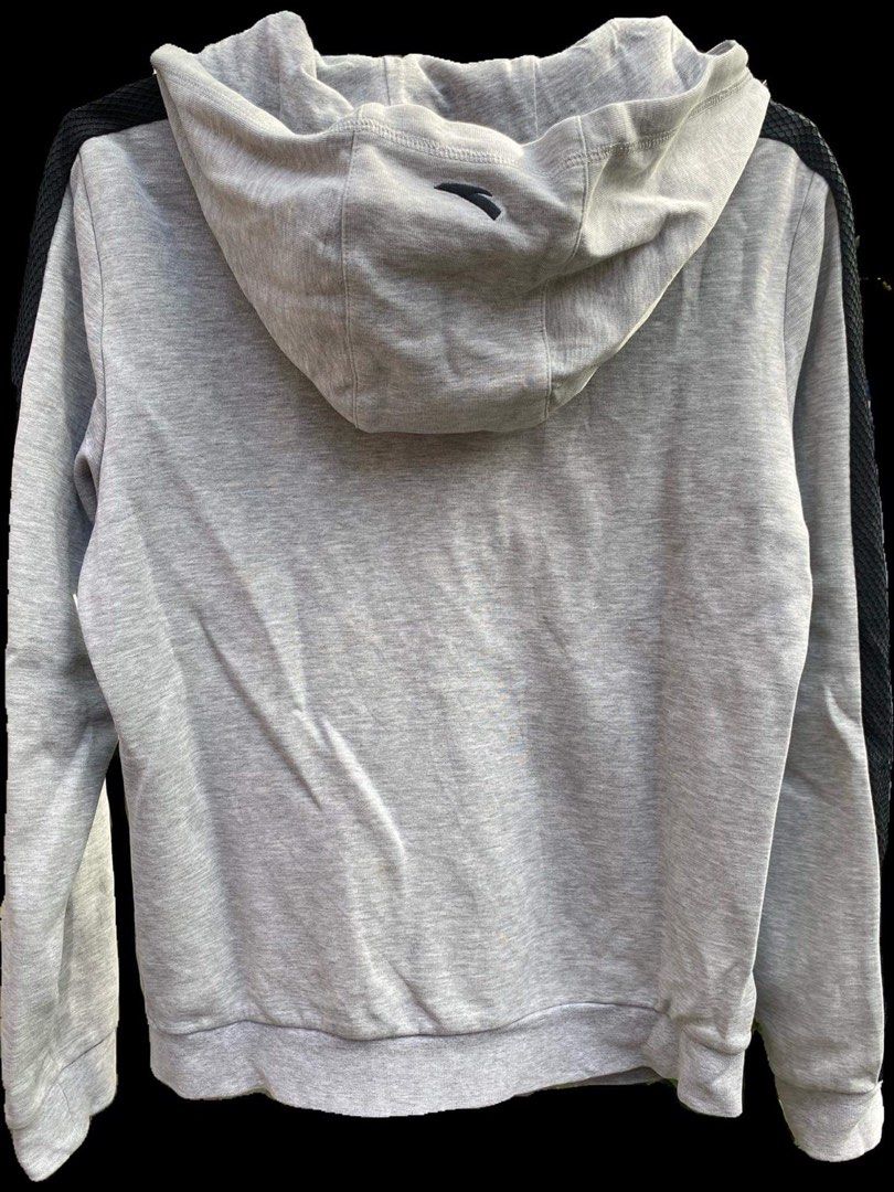 Original ANTA Sports UNISEX Jacket Sweater Athlete Gray Grey, Men's ...