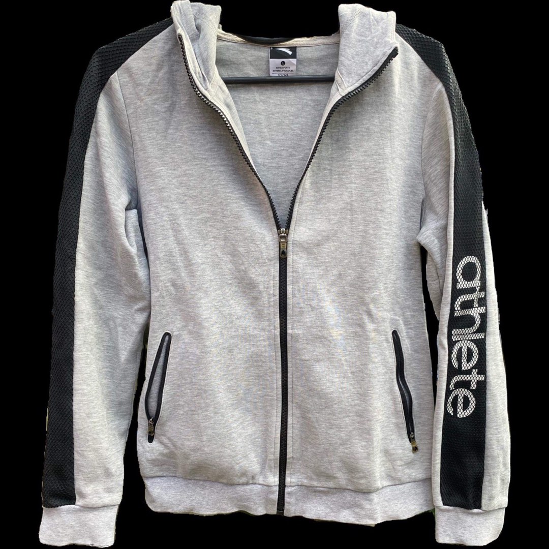Original ANTA Sports UNISEX Jacket Sweater Athlete Gray Grey, Men's ...