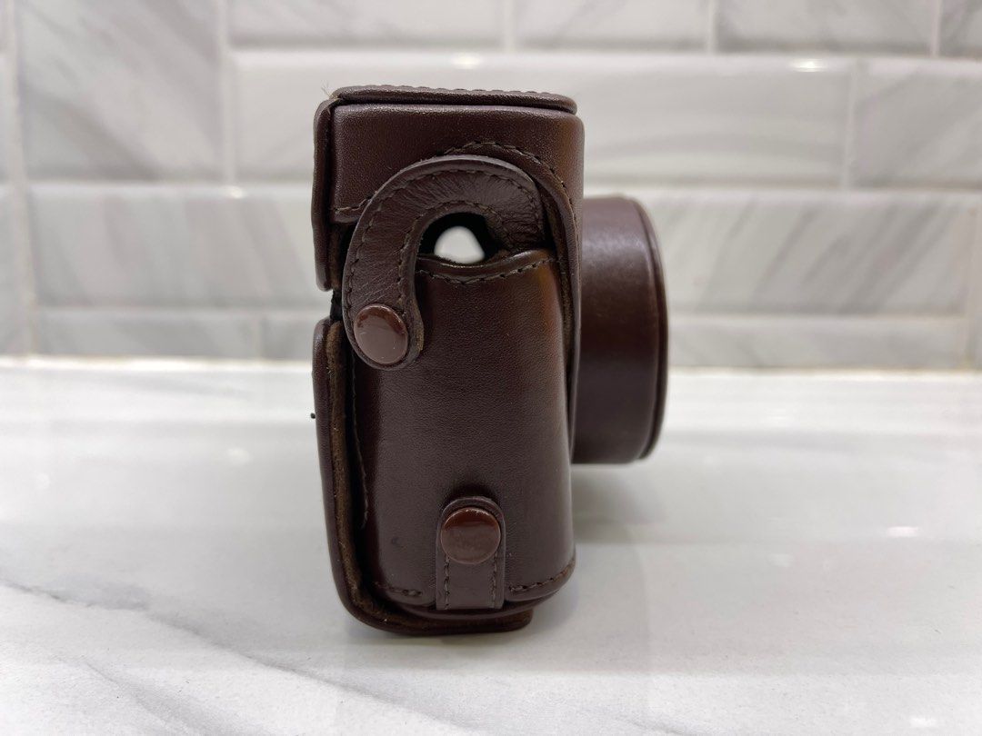 ORIGINAL FUJIFILM X100 BROWN LEATHER CASE FOR X100, X100S & X100T, Photography, Photography ...
