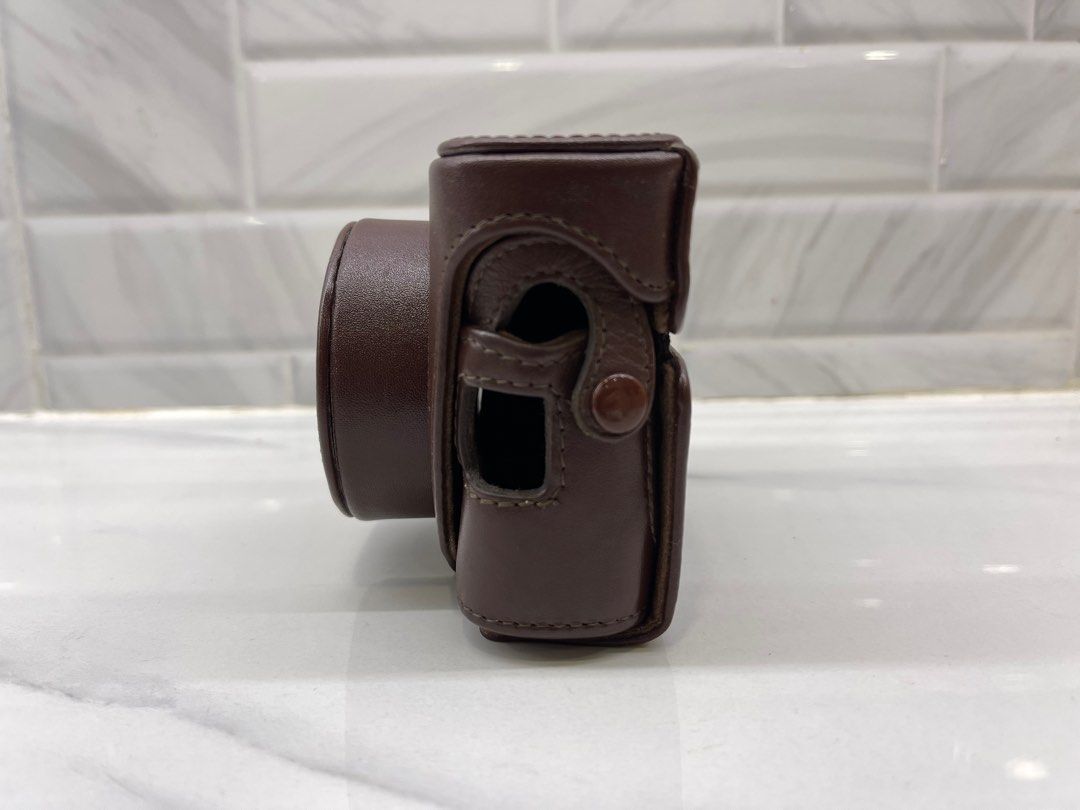 ORIGINAL FUJIFILM X100 BROWN LEATHER CASE FOR X100, X100S & X100T, Photography, Photography ...