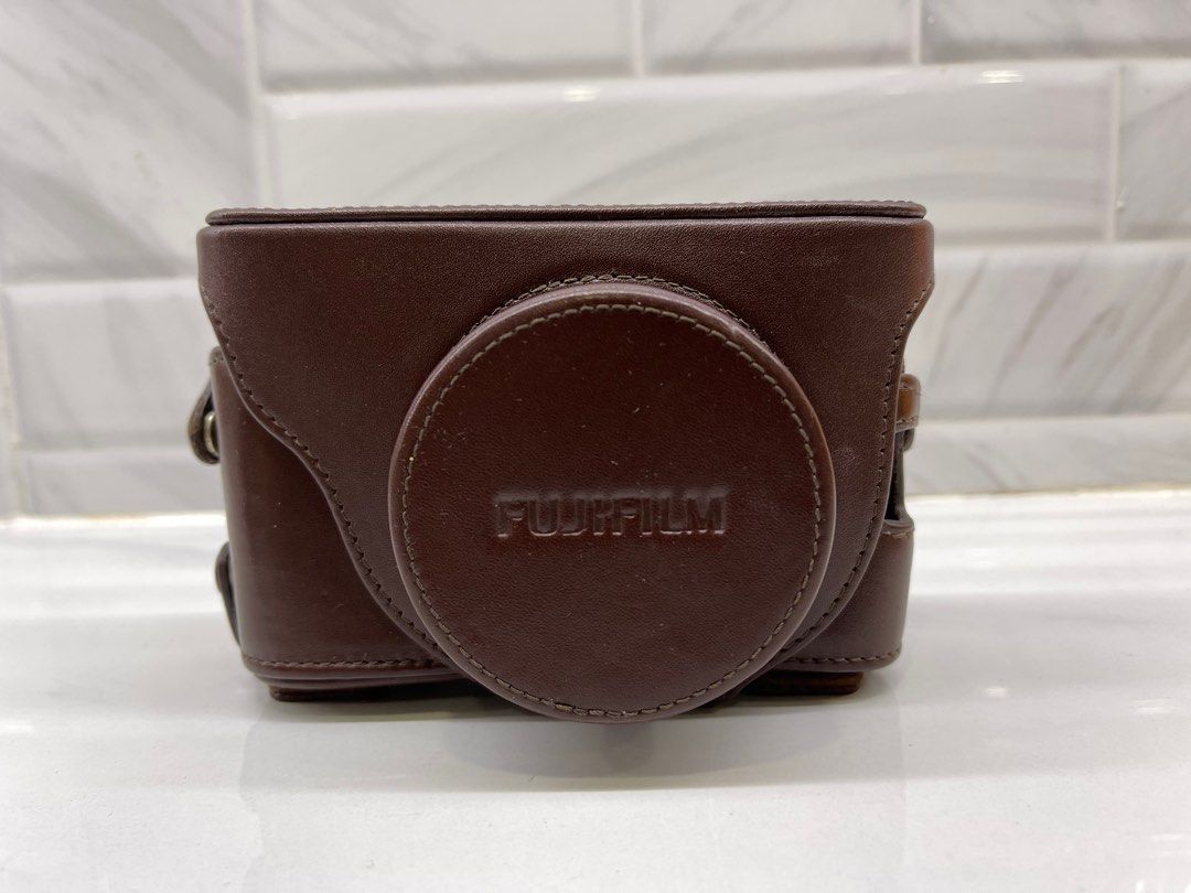 ORIGINAL FUJIFILM X100 BROWN LEATHER CASE FOR X100, X100S & X100T ...