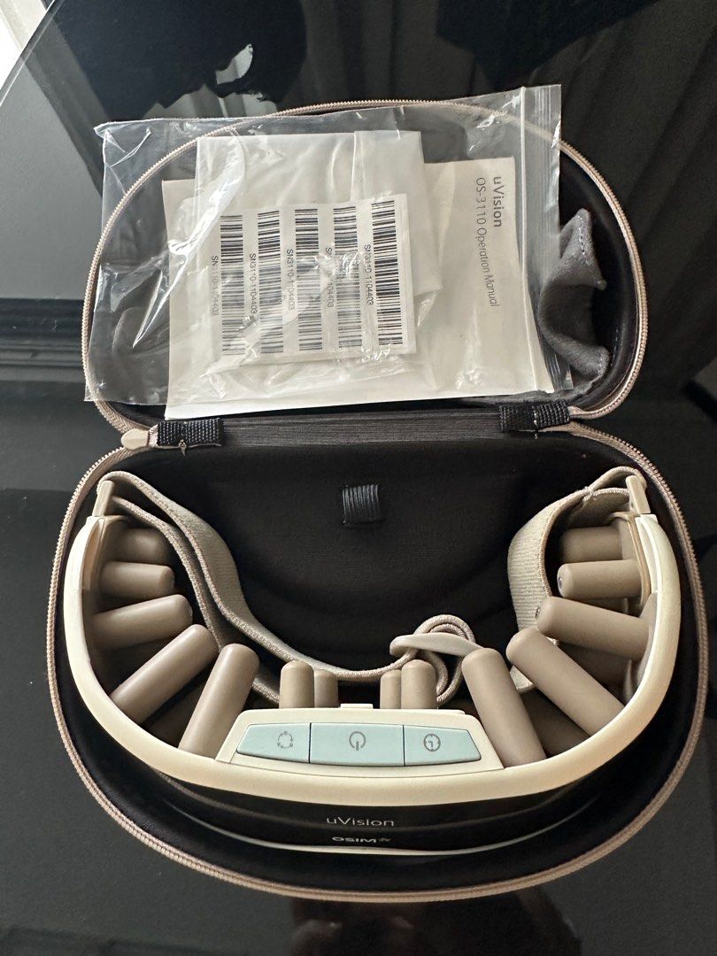 OSIM Vision OS-3110 eye massager, Health & Nutrition, Massage Devices ...