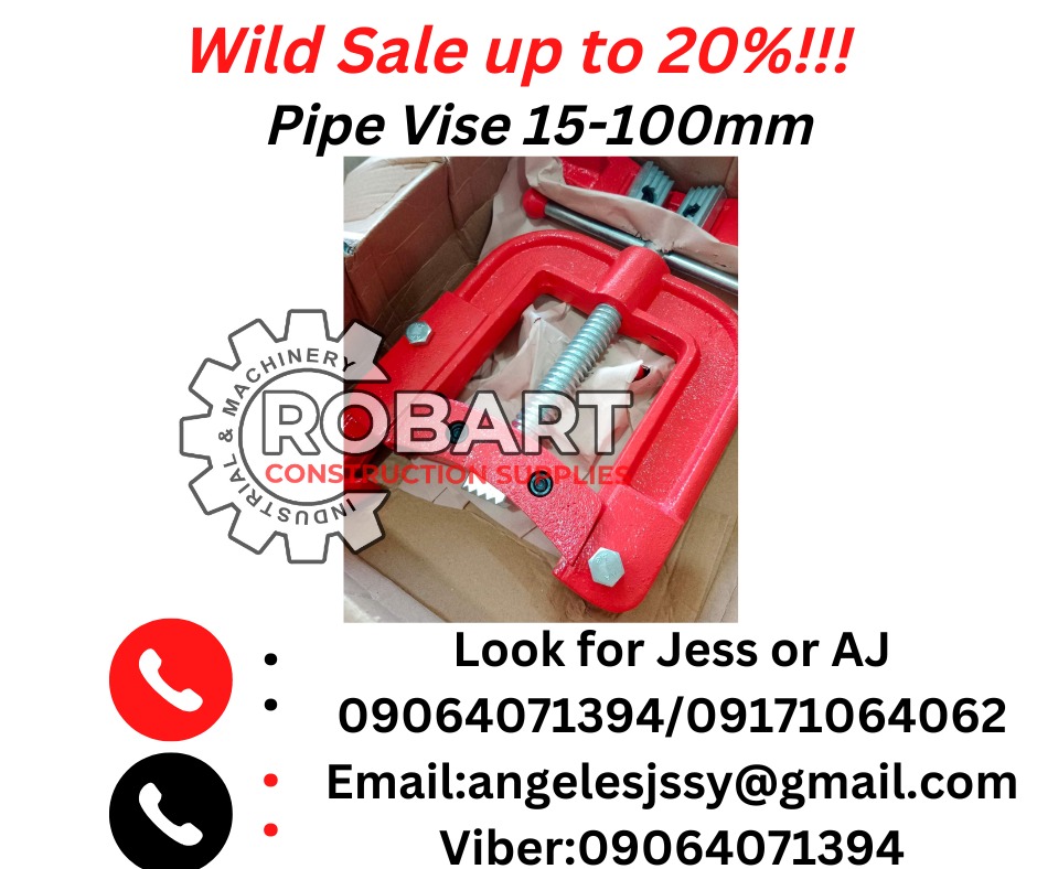Pipe vise bench yoke, Commercial & Industrial, Construction Tools ...