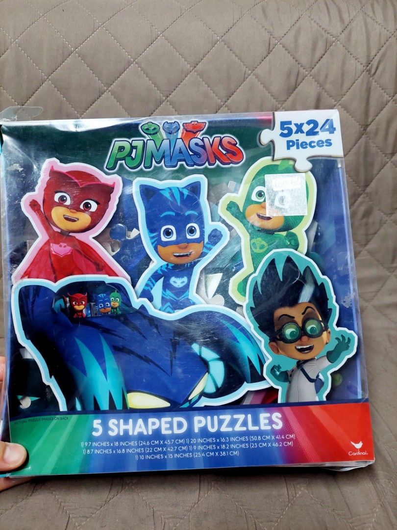 PJ Mask puzzle Character, Hobbies & Toys, Toys & Games on Carousell