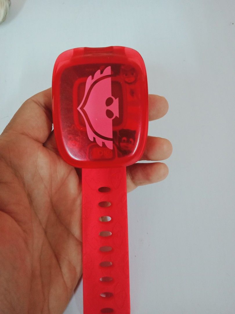 PJ Masks VTech Super Owlette Learning Watch Games Alarm Clock, Hobbies ...