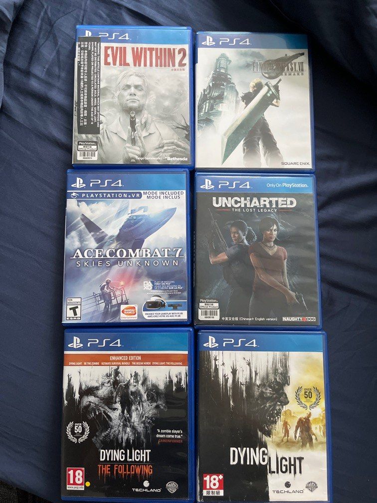 PlayStation 4 (Final Fantasy, Unchartered, dying light), Video Gaming, Video Games, PlayStation ...