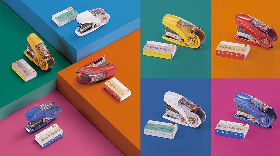 Pokemon Center Pixel Art Pokemon Design MAX Staple set (Pre-Order ...