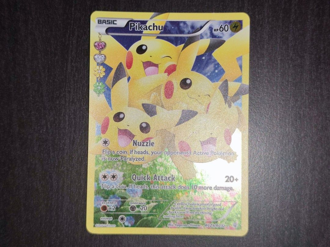 Pokemon Pikachu Radiant Collection RC29/RC32, Hobbies & Toys, Toys ...
