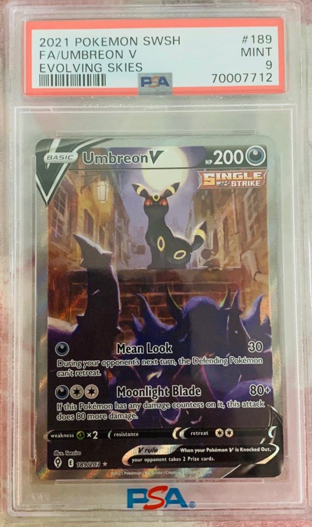 [SALE] Pokemon PSA Graded Cards TCG PSA 10 Starmie Umbreon Sylveon ...