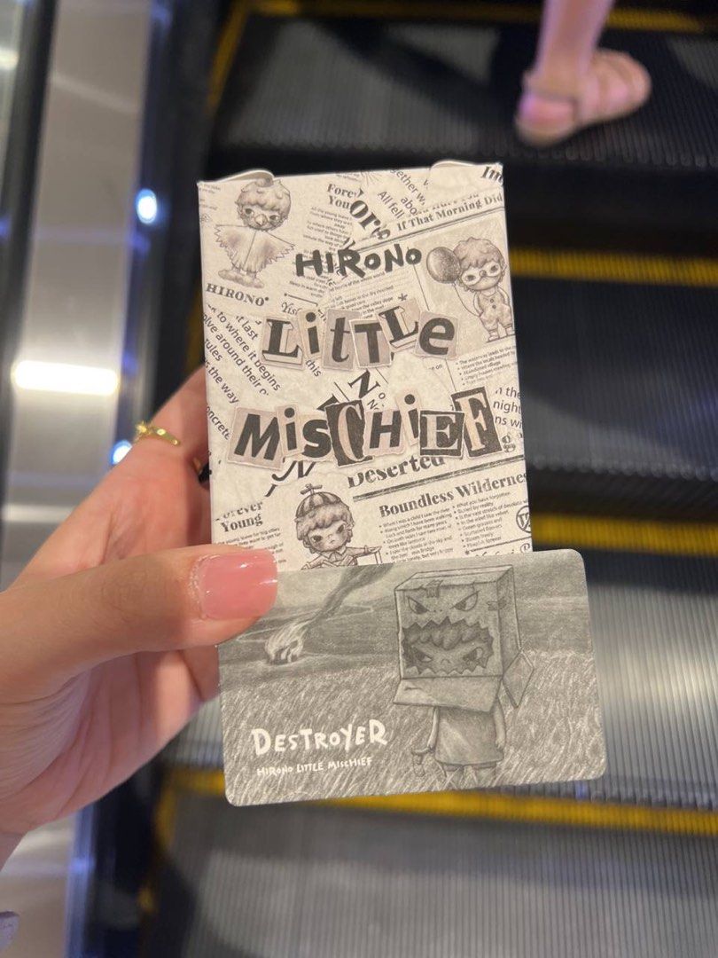 popmart hirono little mischief - destroyer, Hobbies & Toys, Toys ...
