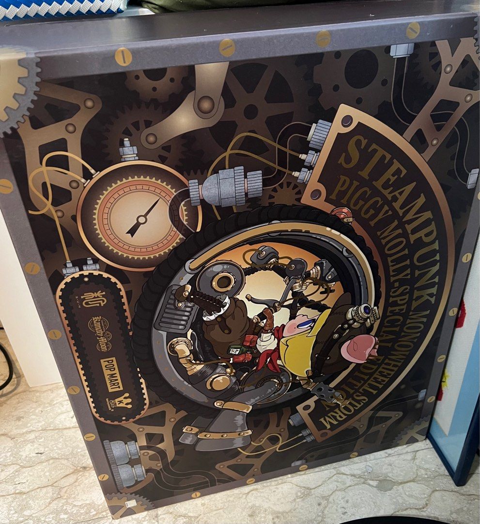 Popmart Steampunk Molly Bike (Large), Hobbies & Toys, Toys & Games on ...