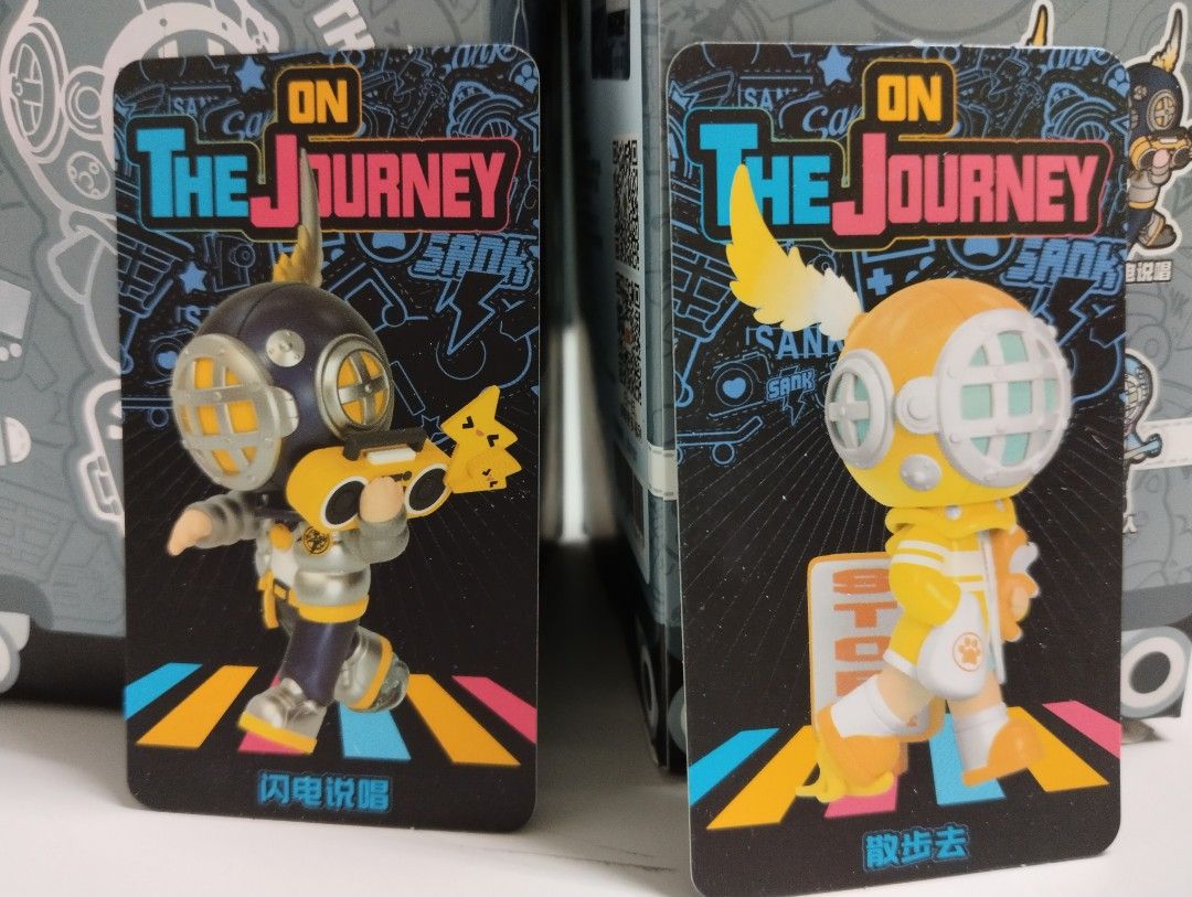 Popmart x Sank Game boy arttoys Rap lightning go for walk, Hobbies ...