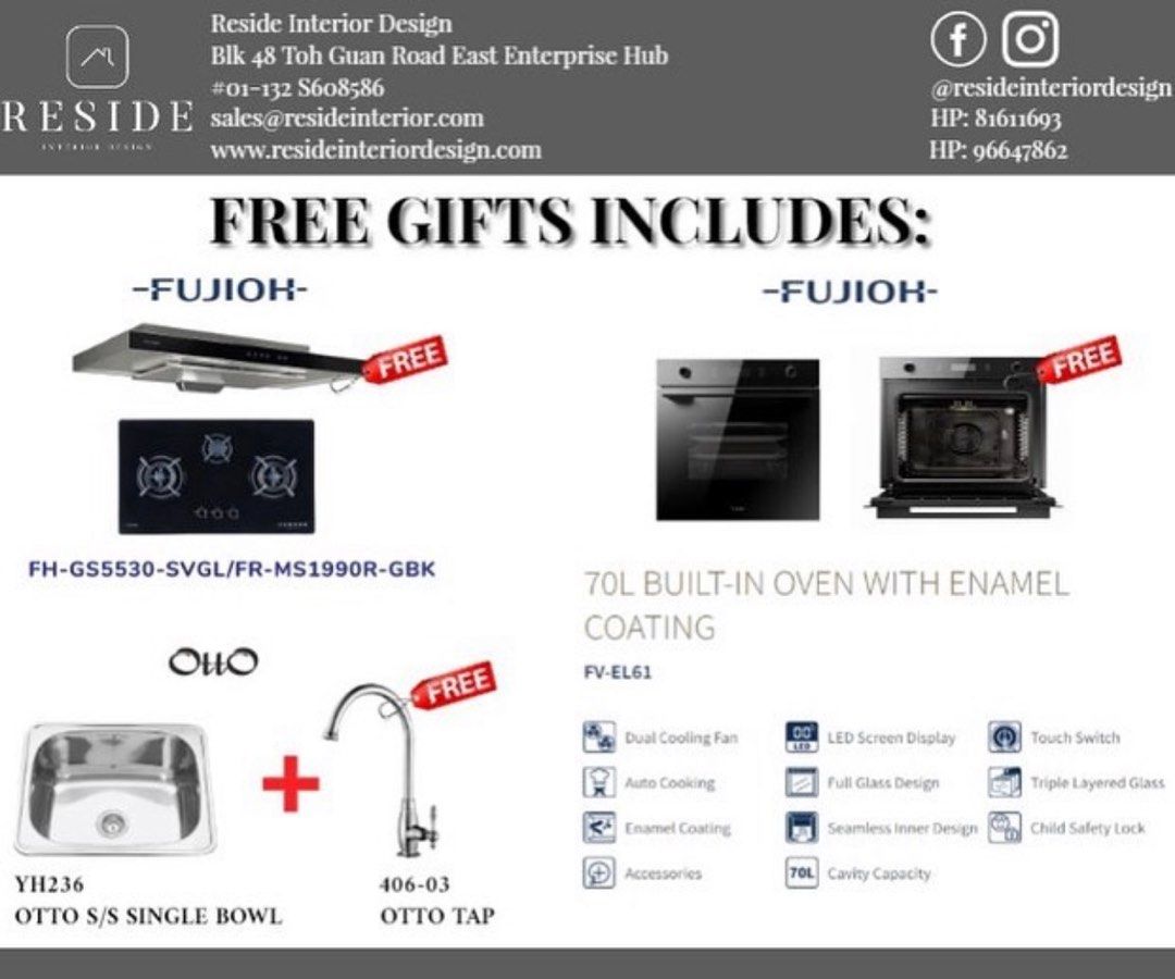 Premium Kitchen Package, Furniture & Home Living, Furniture, Other Home Furniture on Carousell