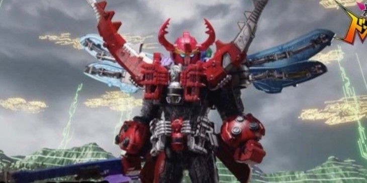 Pre-order Japan version sentai DX Ousama King Ohger DX Gattai Kingohger ...