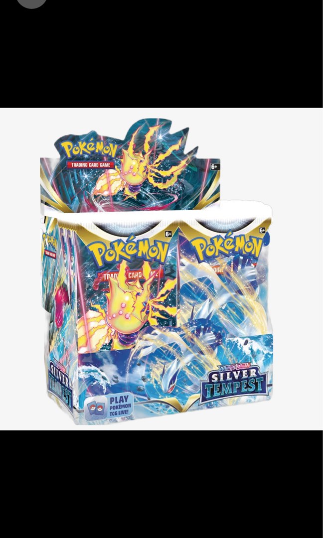 Preorder Silver tempest booster box, Hobbies & Toys, Toys & Games on ...