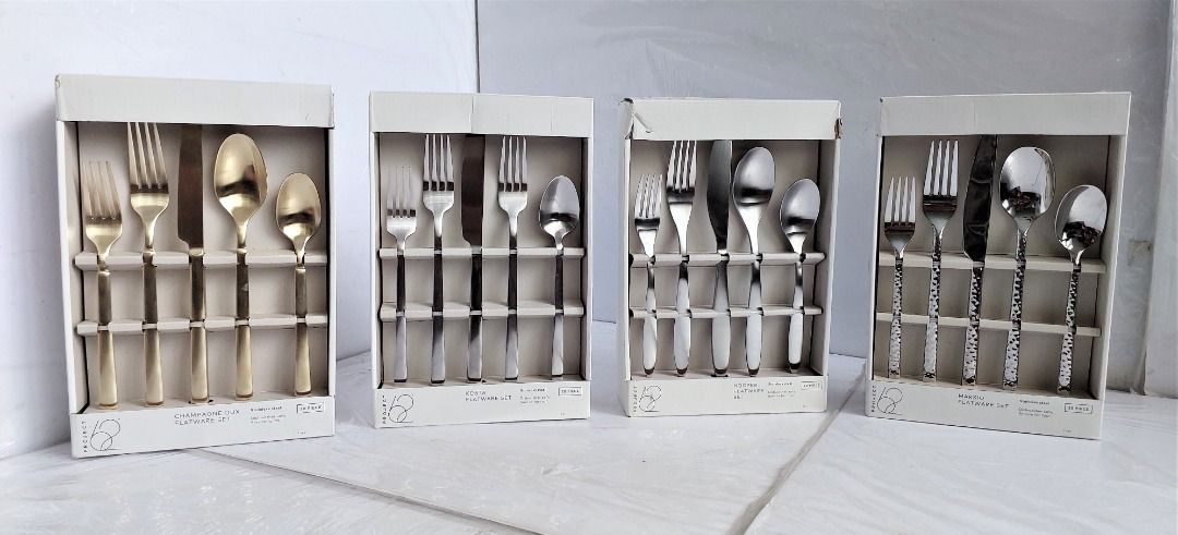 Project 62 Flatware Silverware Set 20PC NewUSA, Furniture & Home Living ...