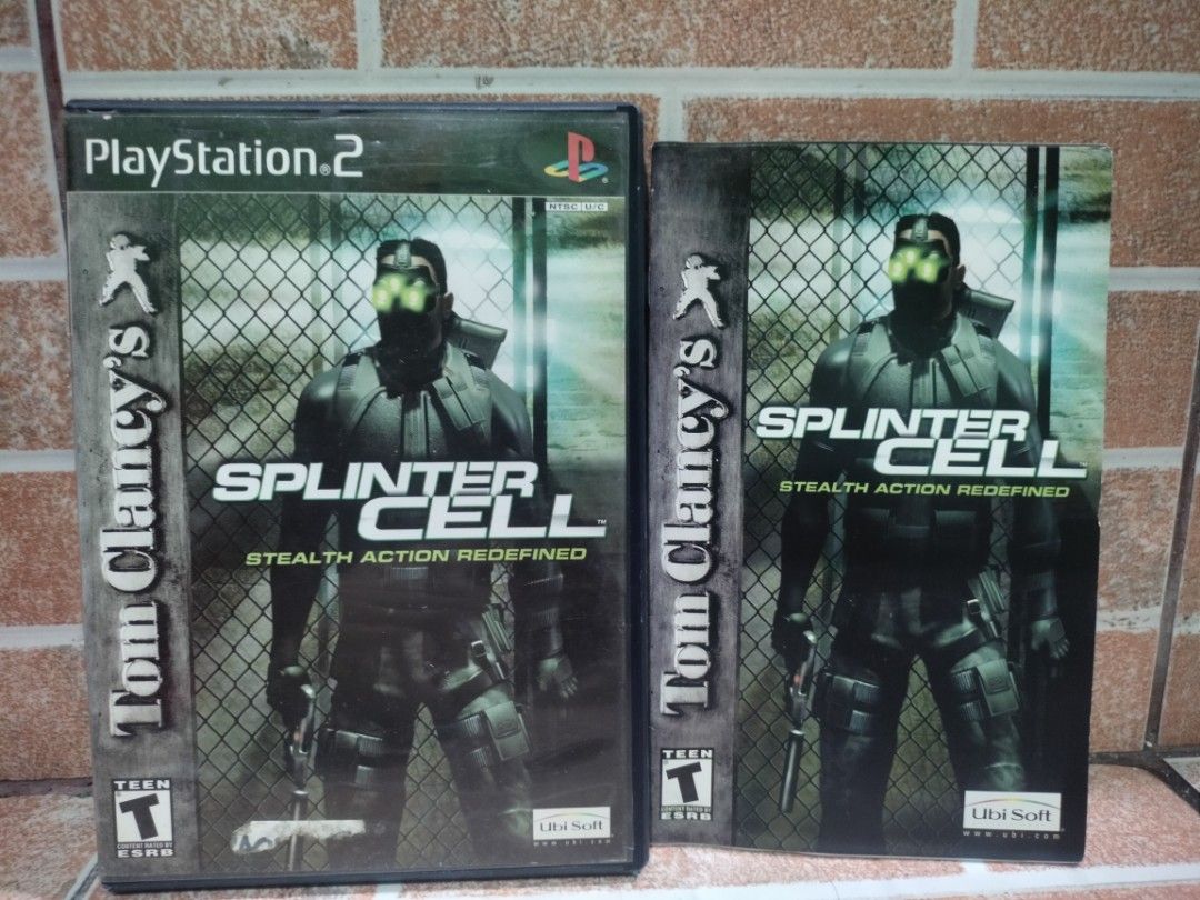 ps2 game Splinter cell, Video Gaming, Video Games, PlayStation on Carousell