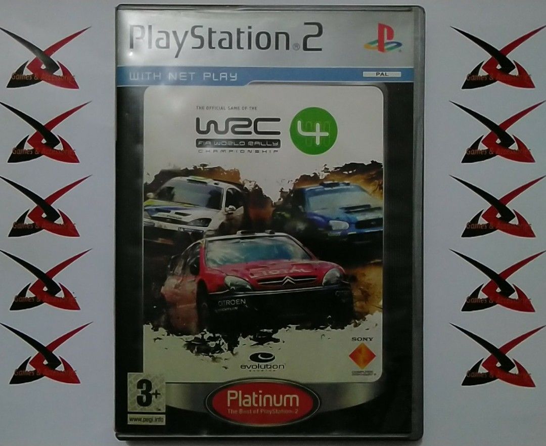 PS2 PlayStation 2 Game World Rally Championship WRC 4 PAL, Video Gaming ...