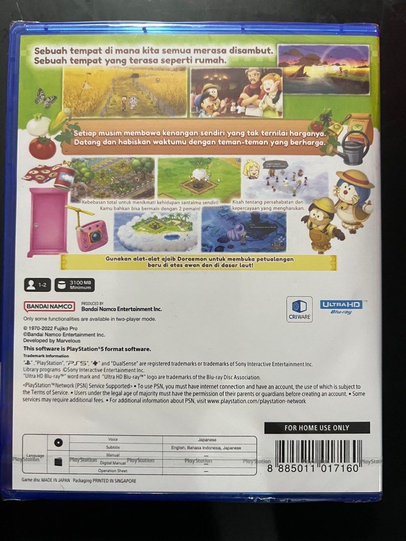 PS5 Doraemon Story of Seasons: Friends of the Great Kingdom - Asia ...