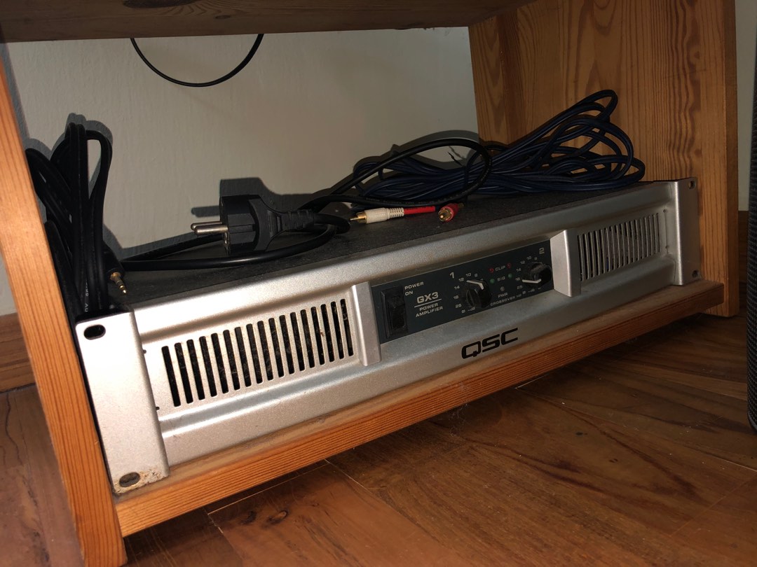 QSC GX3 Power Amplifier, Audio, Soundbars, Speakers & Amplifiers on ...