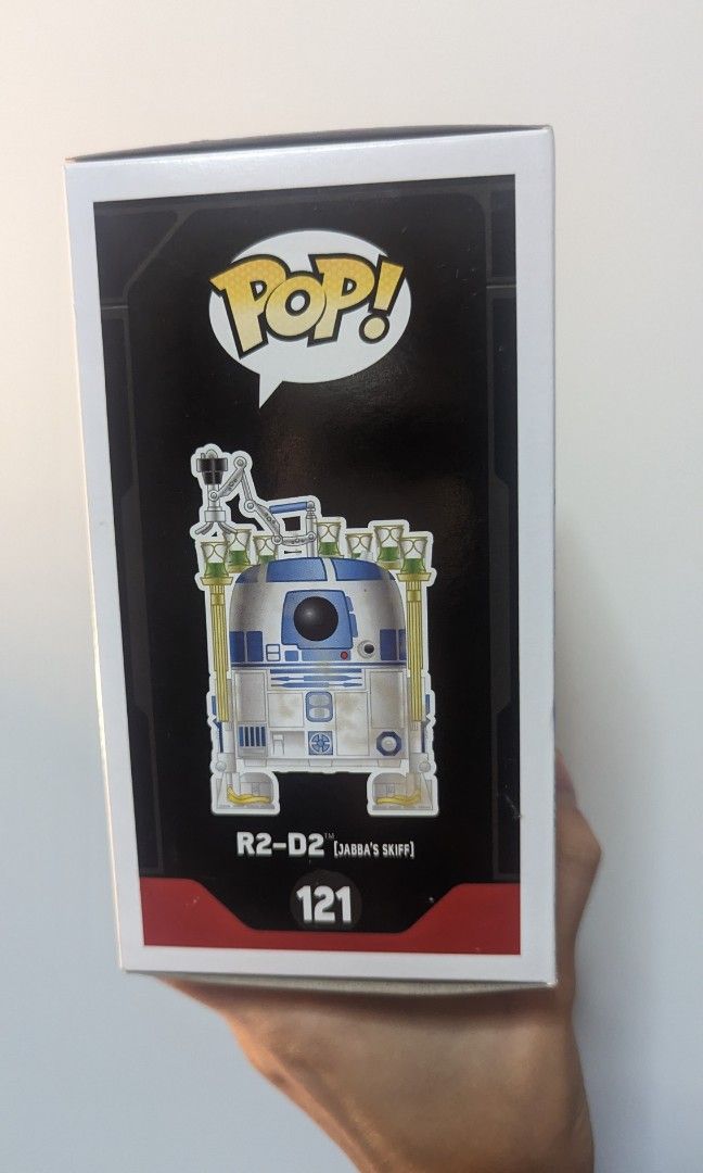 R2-D2 (JABBA'S SKIFF) 121 STAR WARS FUNKO POP, Hobbies & Toys, Toys ...