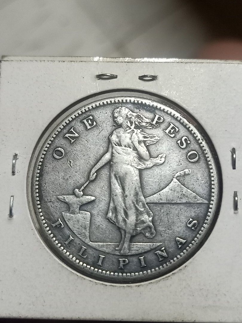 Rare 1911s USPi One Peso Silver Coin, Hobbies & Toys, Memorabilia ...