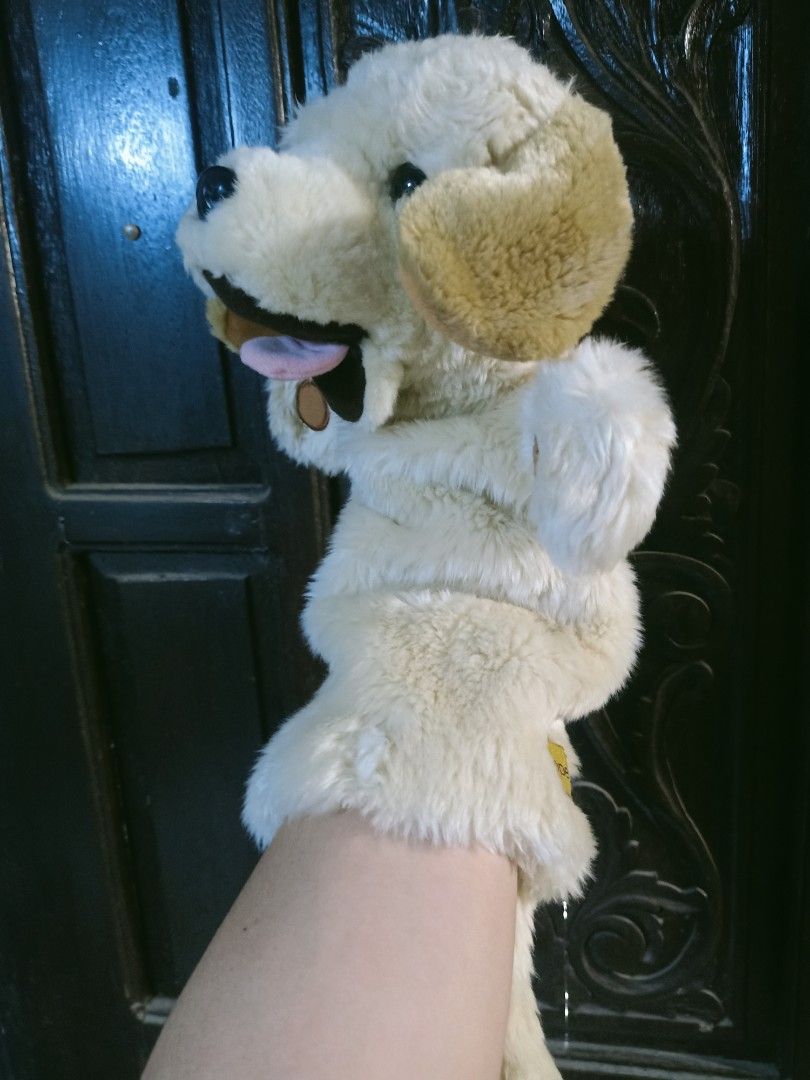 REALISTIC DOG HAND PUPPET, Hobbies & Toys, Toys & Games on Carousell