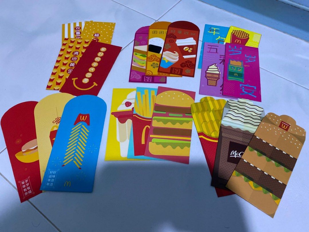 Red packet : MacDonald set, Hobbies & Toys, Stationery & Craft, Art ...