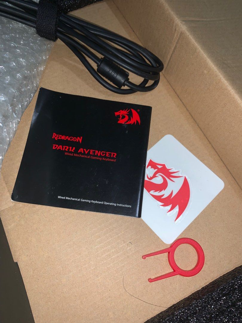 Redragon Dark Avenger, Computers & Tech, Parts & Accessories, Computer ...