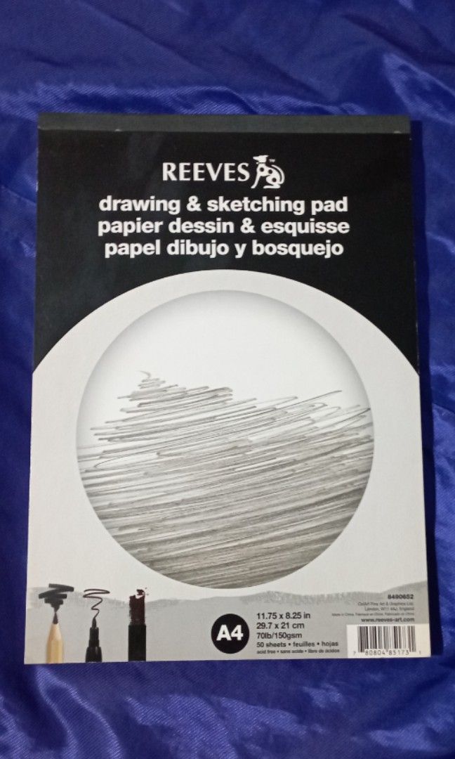 Reeves Drawing & Sketching Pad / Sketchbook, Desain & Kerajinan Tangan ...