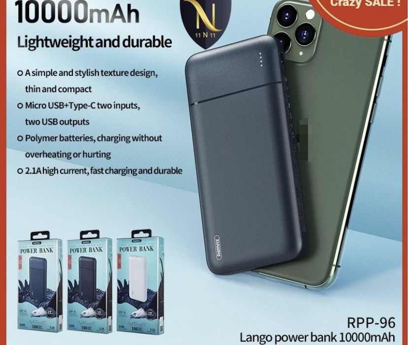 Remax 1000 MAH powerbank, Mobile Phones & Gadgets, Mobile & Gadget ...